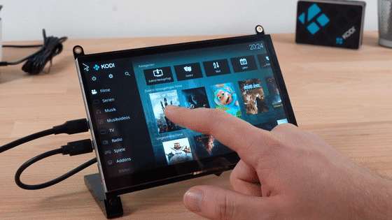 Raspberry Pi Monitor Screen TouchScreen Display Mini PC – UPERFECT